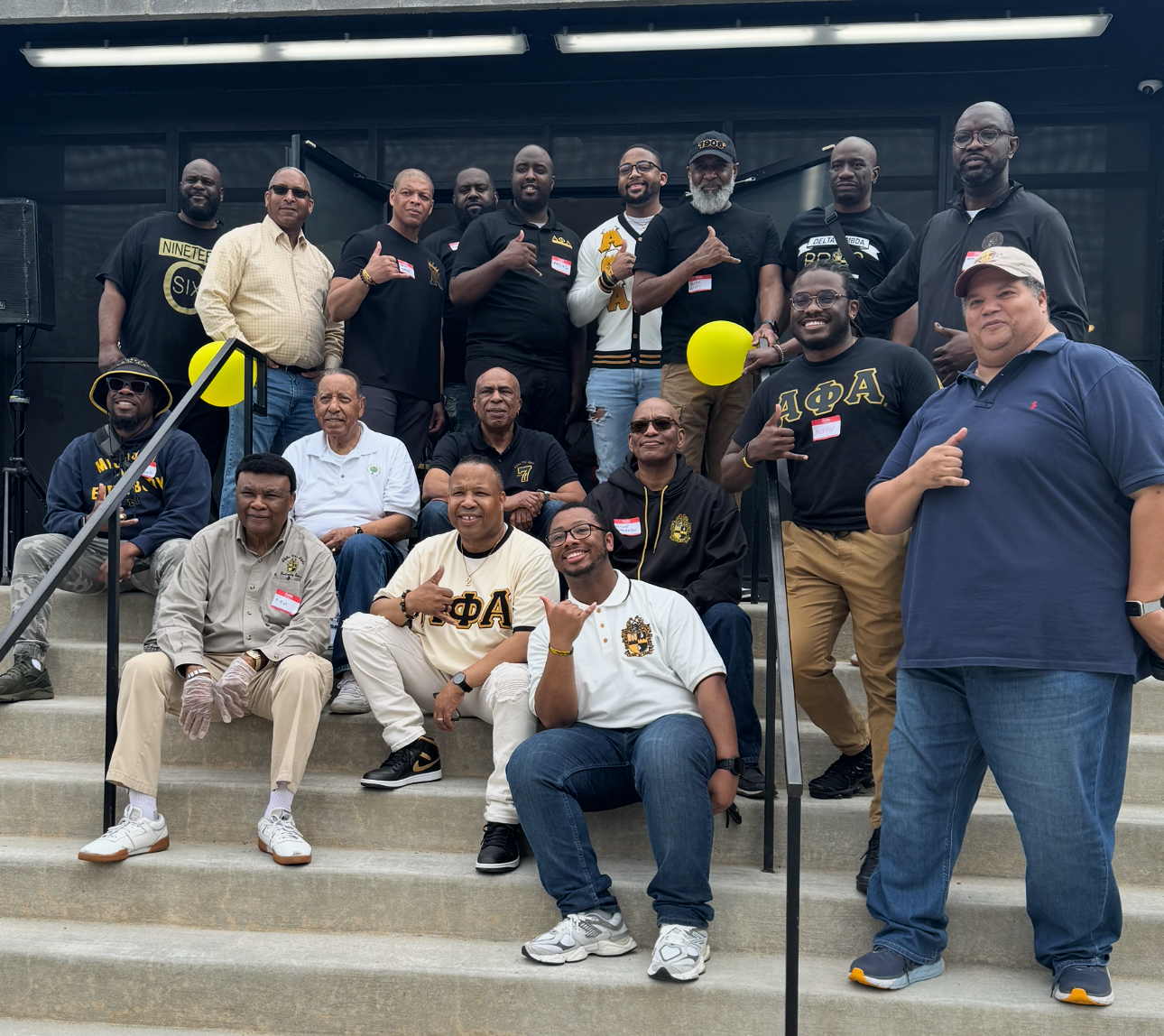 Visiting Alphas – Alpha Phi Alpha Fraternity – Delta Lambda Chapter